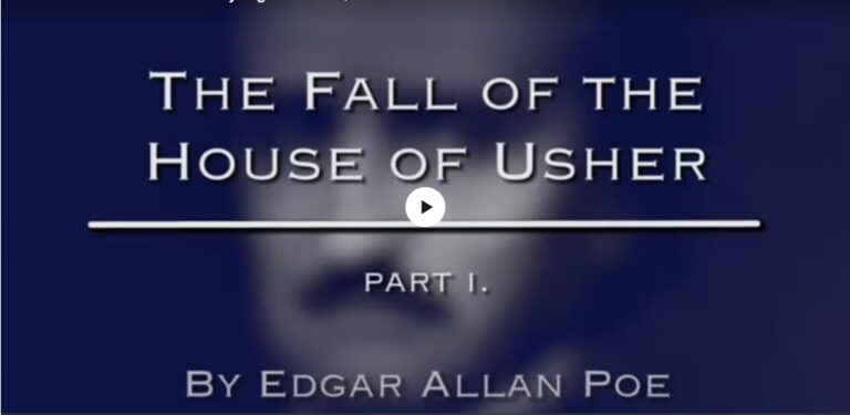 2024-01-26 'The Fall of the House of Usher,' by Edgar Allan Poe, Part One